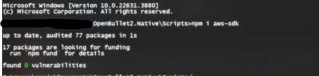 Cannot Find Module Questions Openbullet