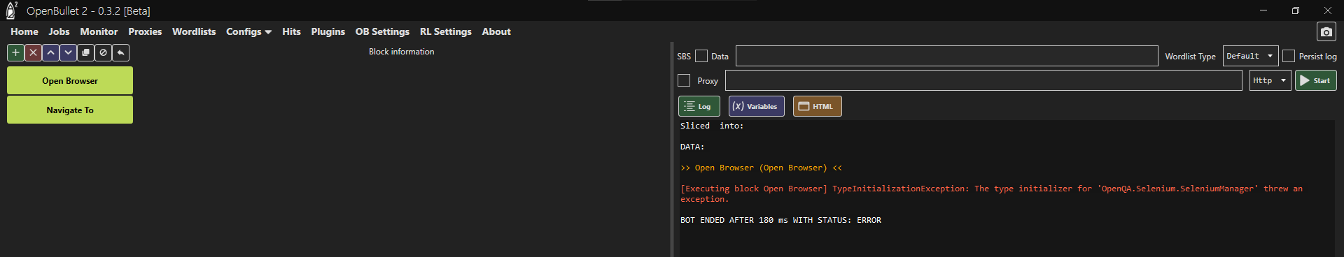 Openqa Selenium Seleniummanager Questions Openbullet